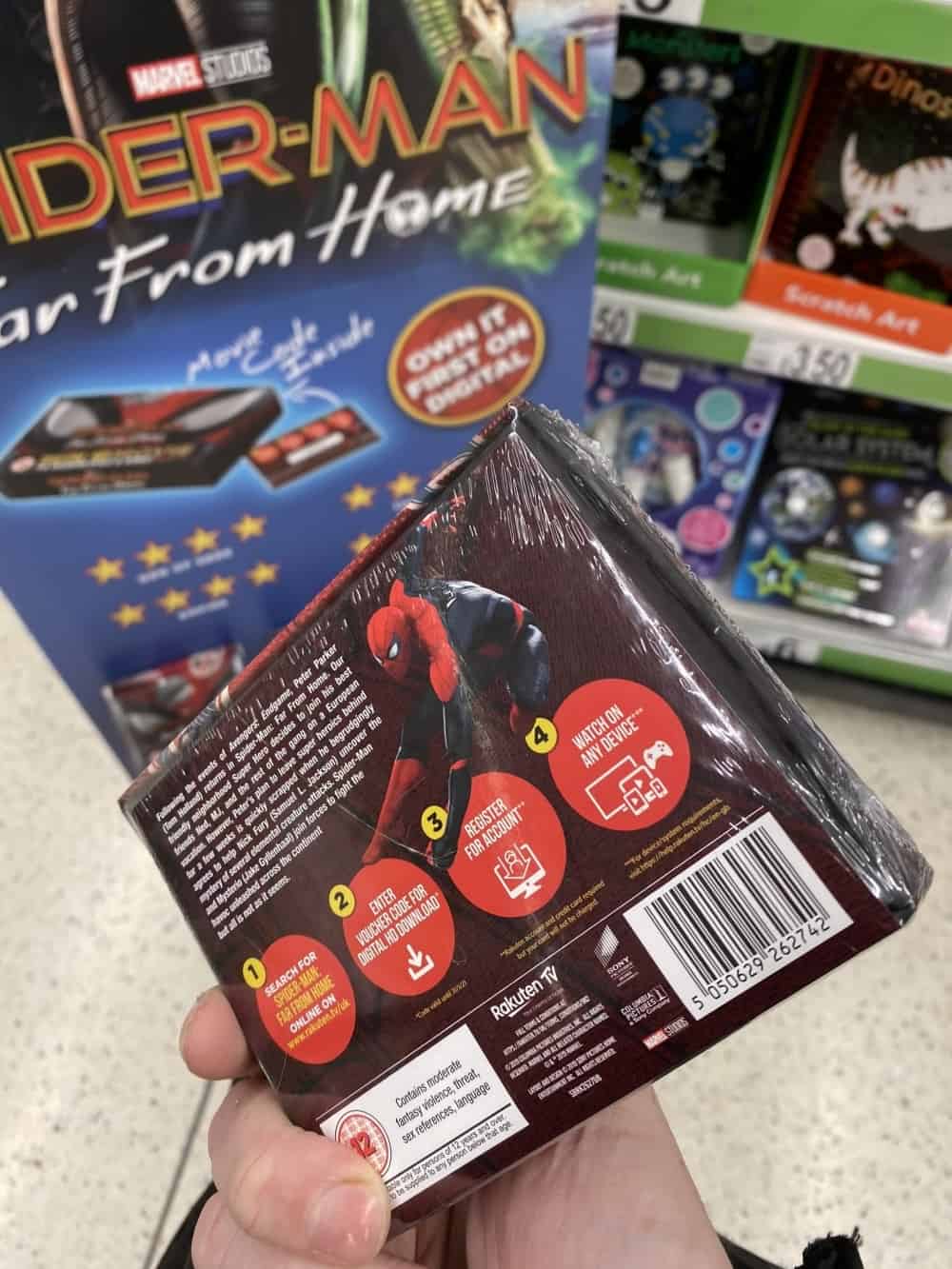Asda is now selling Spider-Man movie download codes in a box - for £15 ...