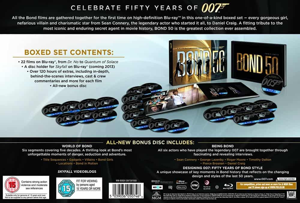 The complete James Bond boxset that wasn't complete (and led to a legal ...