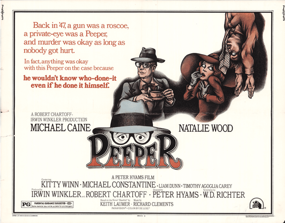 The 1970s films of Michael Caine: Peeper | Film Stories