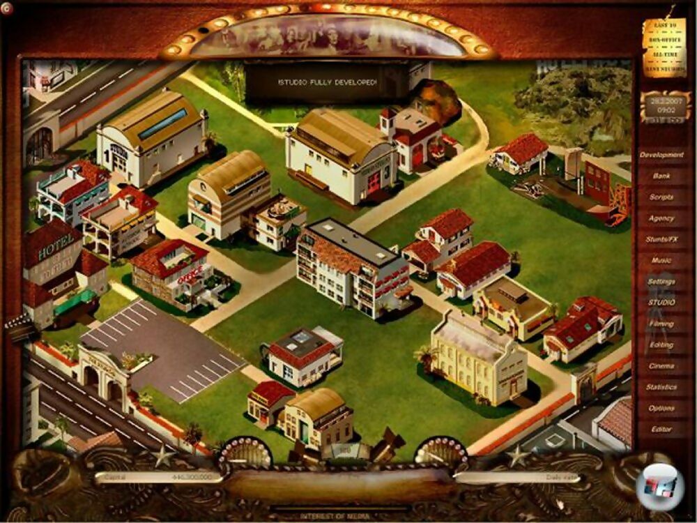 The various attempts at a movie studio management computer game | Film ...