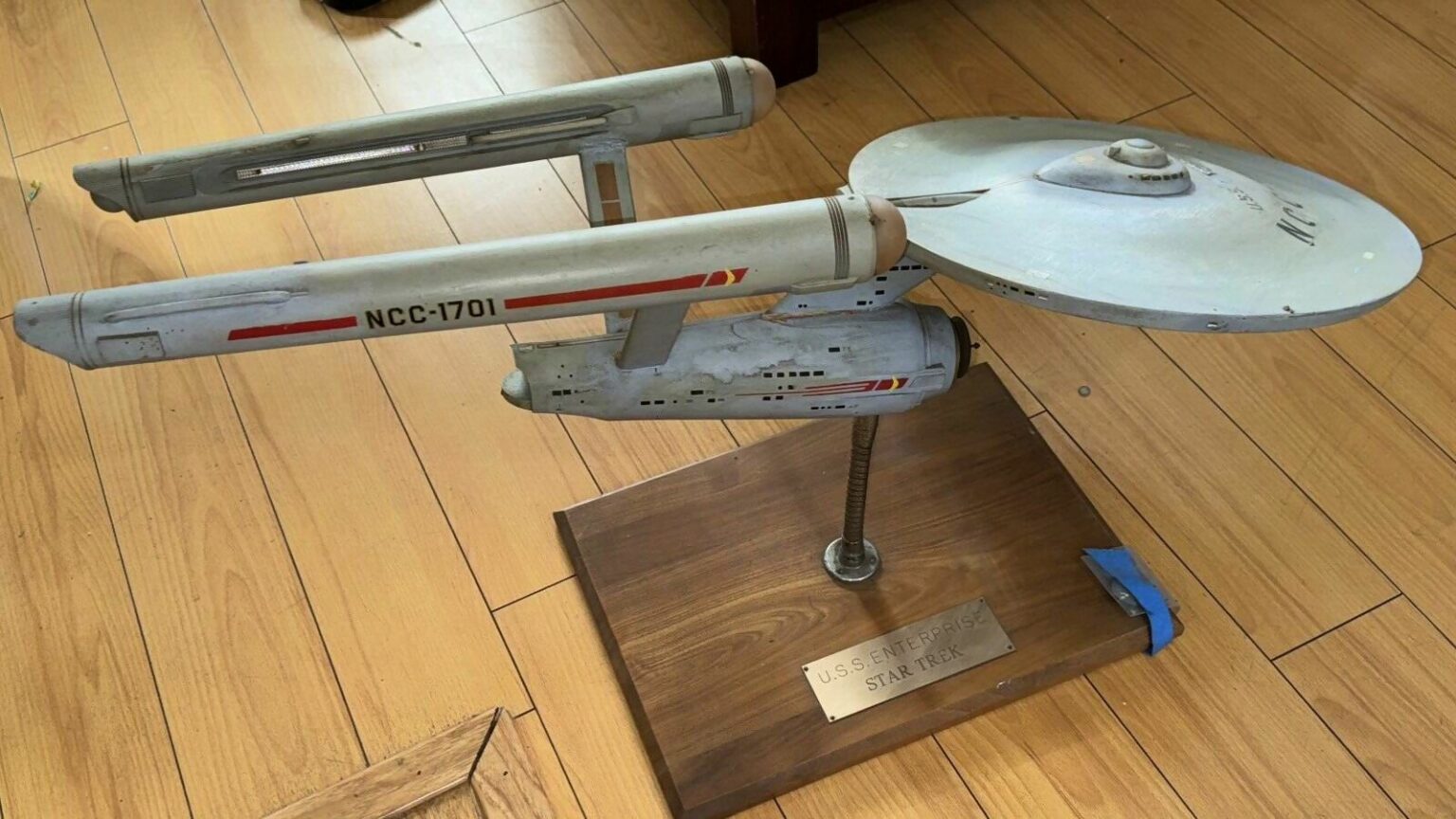 Star Trek | Original USS Enterprise model, once thought missing, may ...