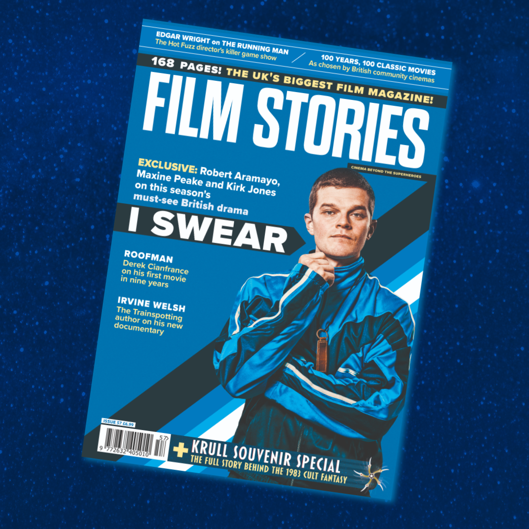 Film Stories issue 57 is on sale now | I Swear, Edgar Wright, Roofman, Krull | Film Stories