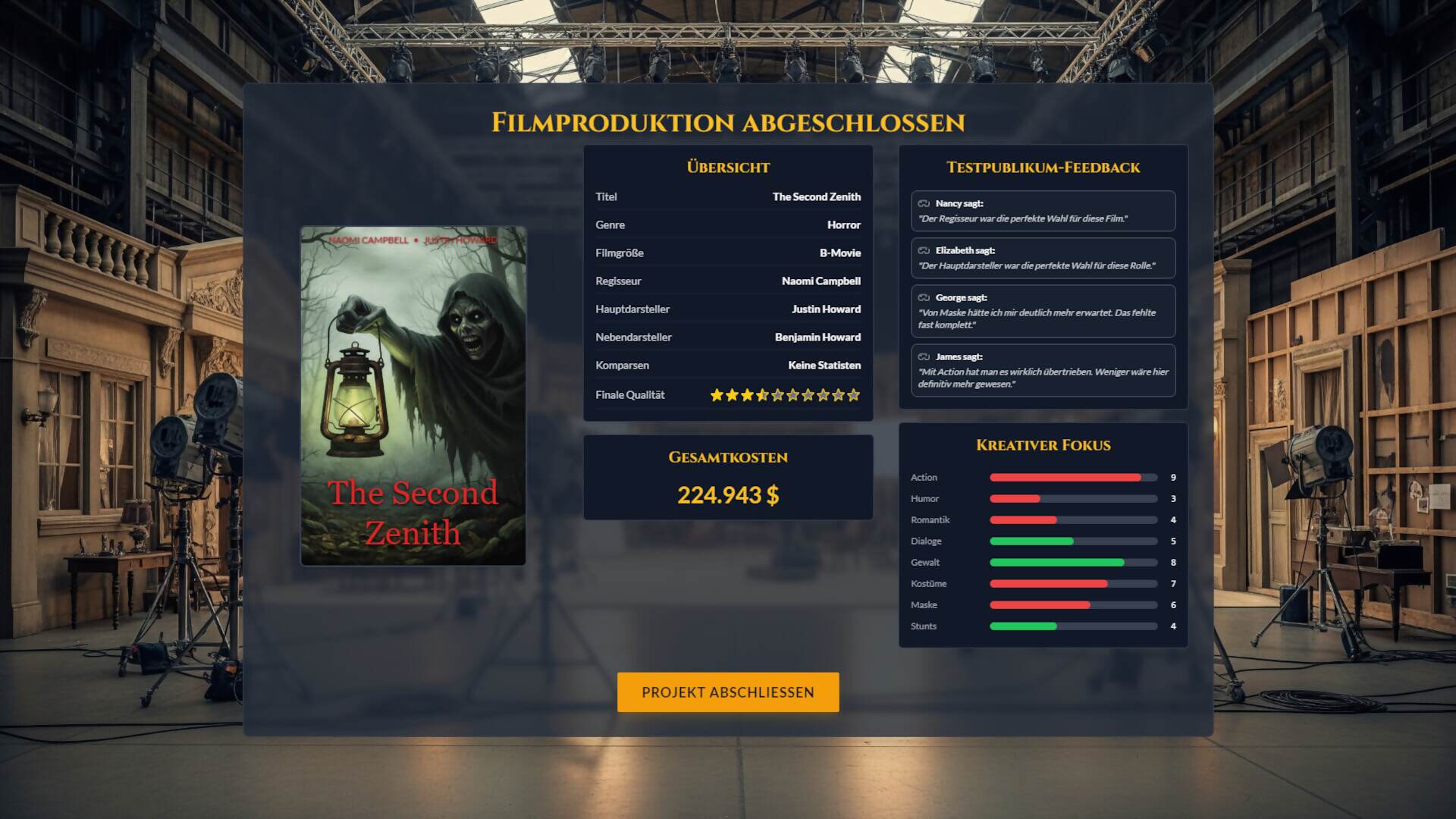 Movie Business | New PC game where you run a film studio | Film Stories